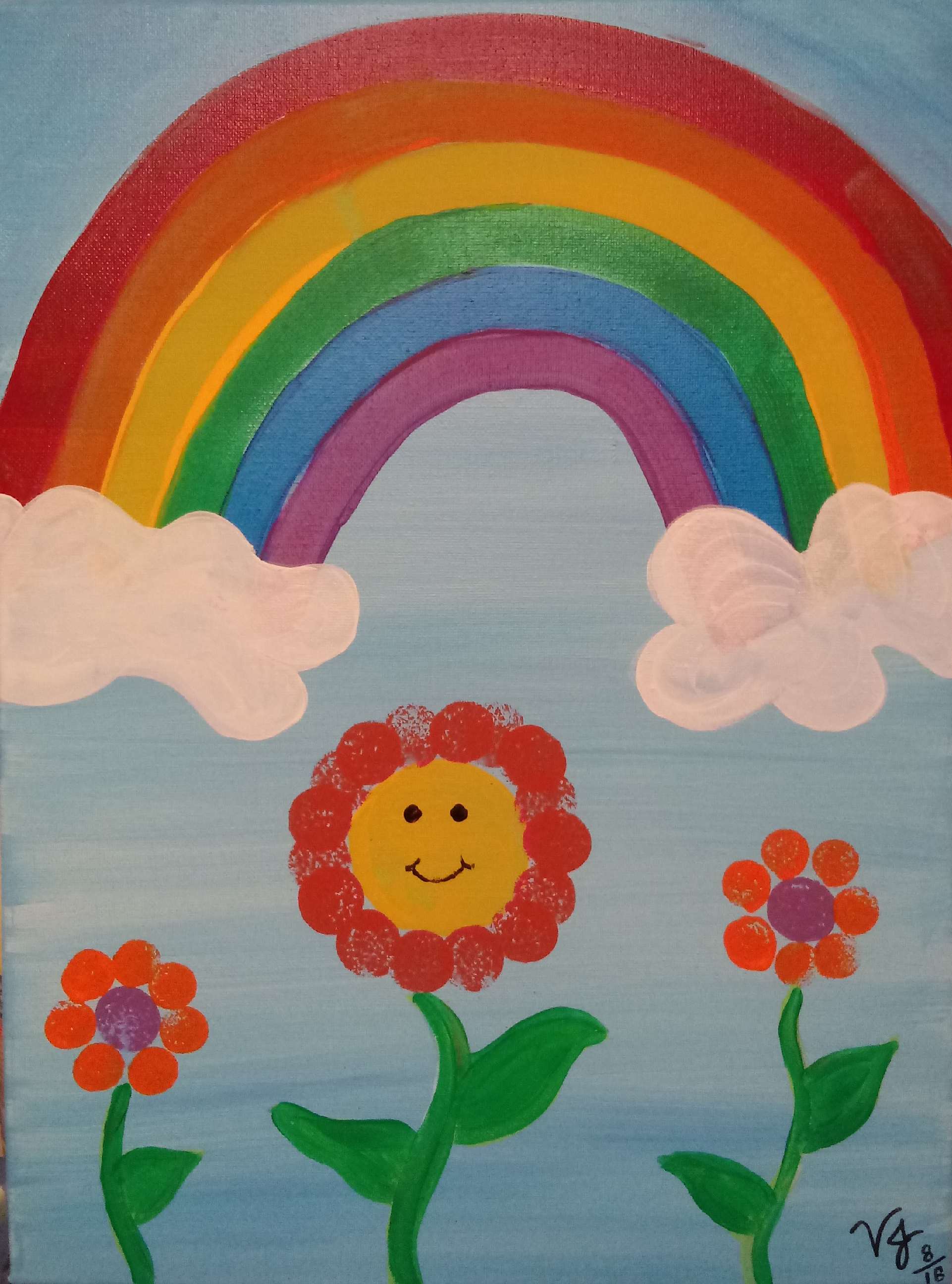 Happy Day - Smiles on Canvas | Mobile Paint Parties
